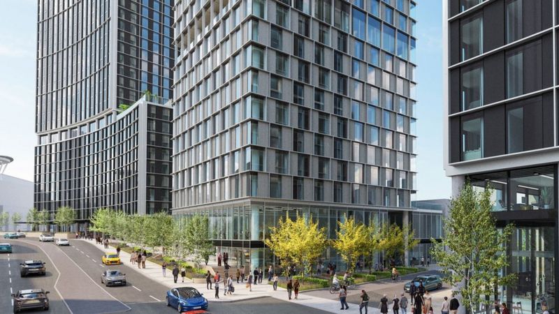 Birmingham city centre redevelopment proposals on show - BBC News
