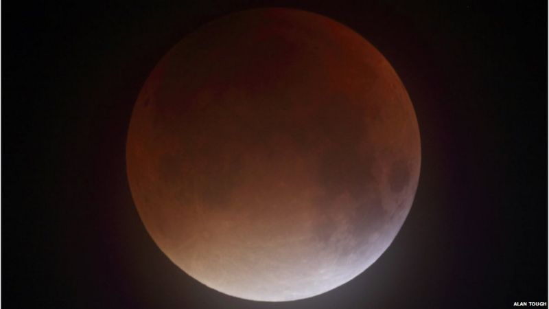 Supermoon eclipse 2015 - BBC Weather