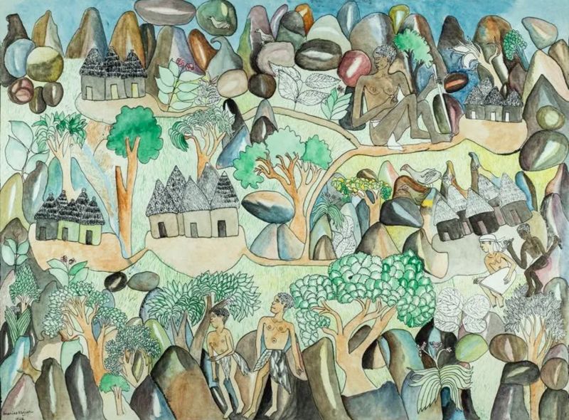 Zimbabwe's treasure trove of lost radical art on display in Harare ...