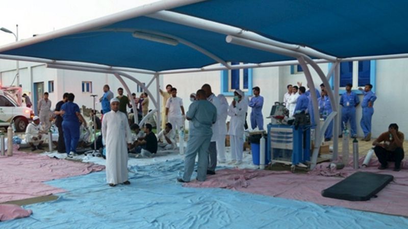 Saudi Arabia hospital fire: 25 killed and over 100 injured - BBC News