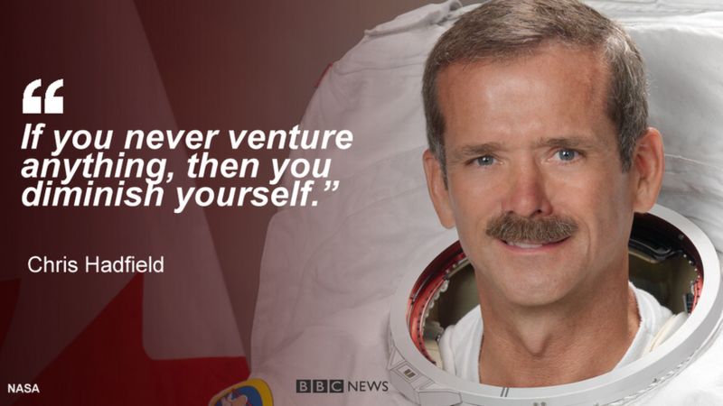 Astronaut Chris Hadfield's lessons from space - BBC News