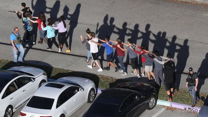 Florida shooting: At least 17 dead in high school attack - BBC News