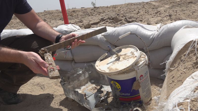 Experiencing the work of a landmine clearance charity - BBC News