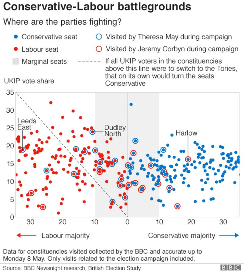 General election 2017: The maps that reveal where this election could ...