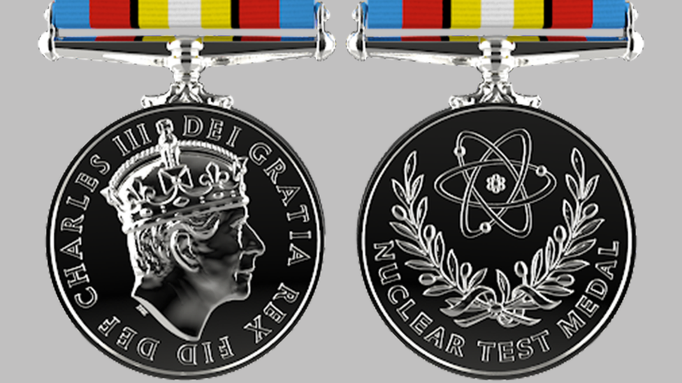 Barlestone: Nuclear test veteran delighted to receive medal - BBC News