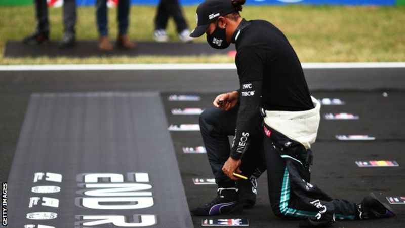 Lewis Hamilton says Black Lives Matter gave him 'extra drive' in 2020 ...
