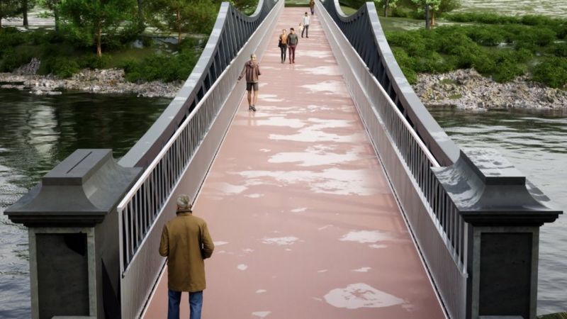 Preston's Old Tram Bridge £6.6m design revealed - BBC News