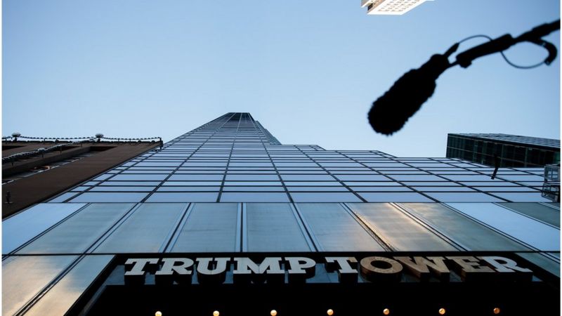 Canada's two Trump towers facing troubles - BBC News