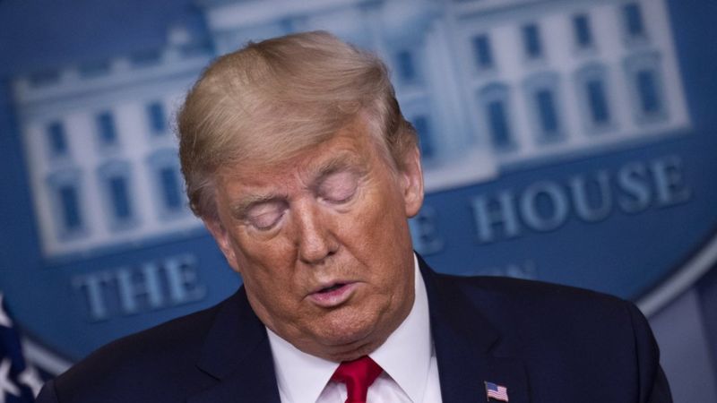 Four reasons why this was a bad week for Trump - BBC News