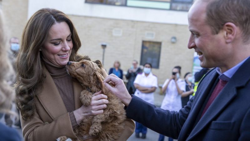 Pastor Mick: Duke and Duchess show support for Burnley charity - BBC News