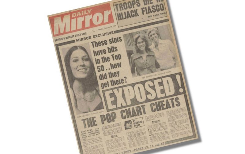 Official Singles Chart turns 70: Seven historic controversies - BBC News