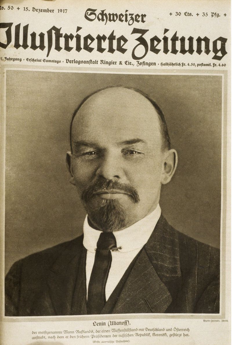 Links to Lenin: The past Swiss villagers tried to forget - BBC News