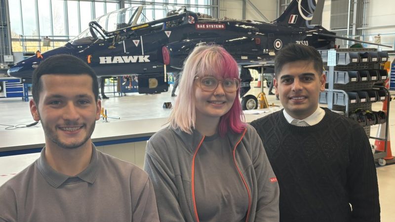 BAE Systems apprentices debunk apprenticeship myths - BBC News
