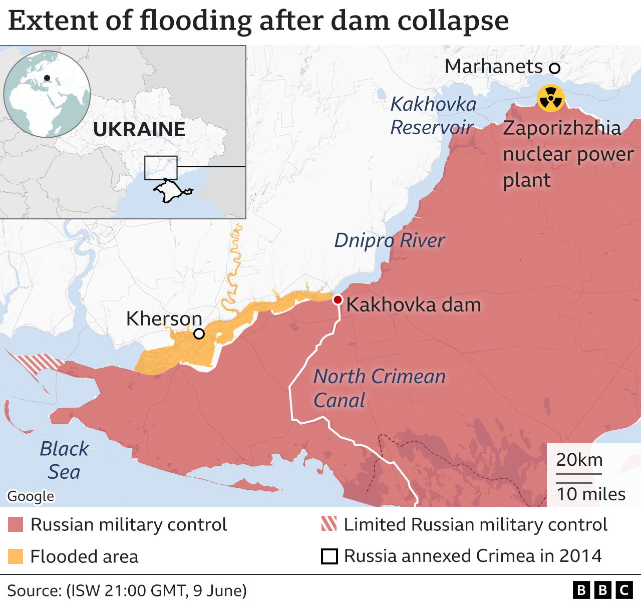 Ukraine war: Living without water in a town devastated by dam breach ...