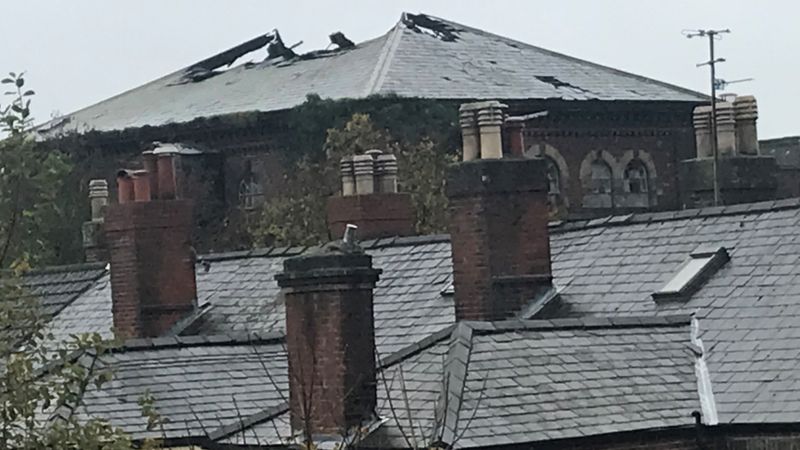 Fire at Trowse Victorian grade II listed pumping station - BBC News