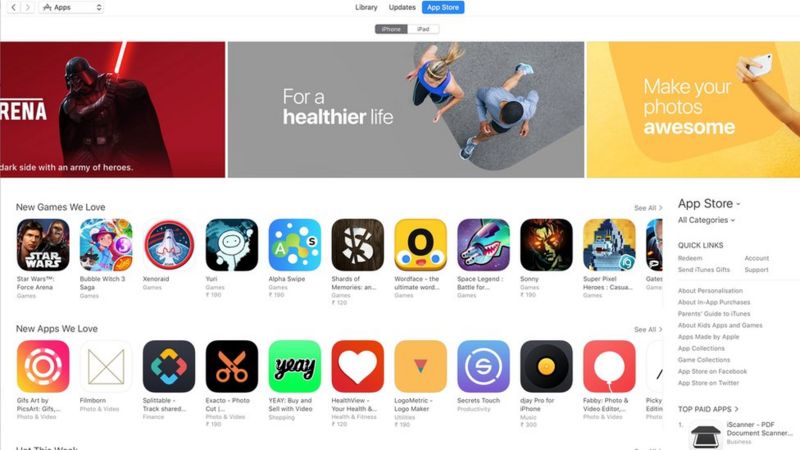 Apple App Store prices rise in UK, India and Turkey - BBC News
