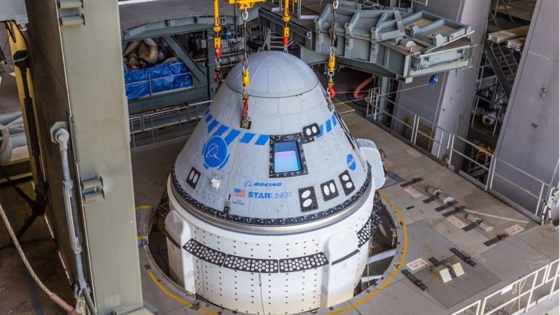 Boeing's Starliner astronaut capsule launches on test flight - BBC News