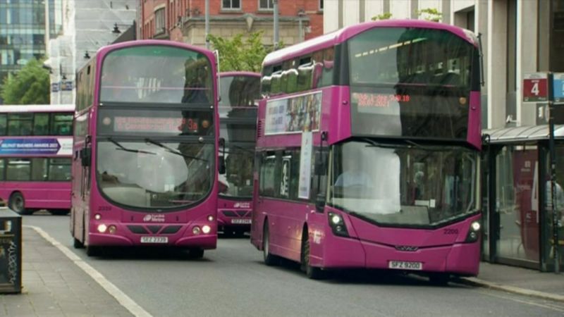 Northern Ireland bus and rail unions to ballot members over strike action - BBC News