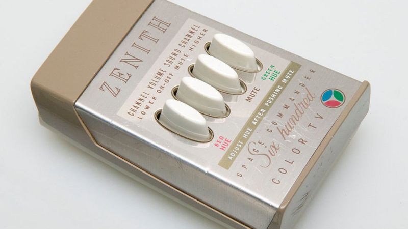 El curioso origen del control remoto del televisor (y cómo se ...