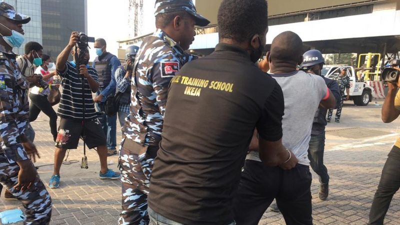 Lekki Toll Gate Lagos Nigeria [EndSARS protest]: February 13 Lagos ...