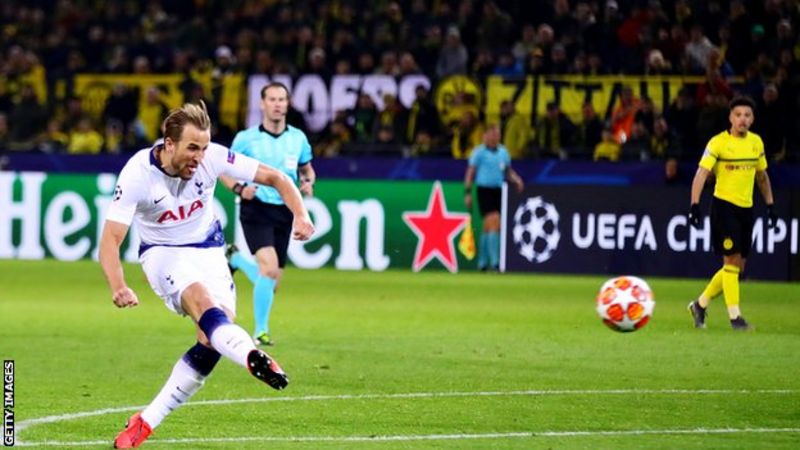 Borussia Dortmund 0-1 Tottenham: Kane becomes top European scorer as Spurs reach quarter-finals ...