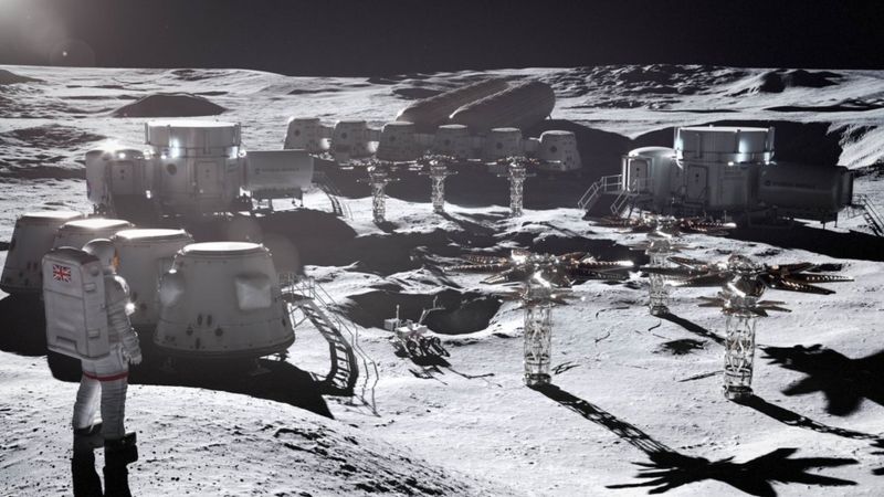 Moon base: Bangor scientists design fuel to live in space - BBC News