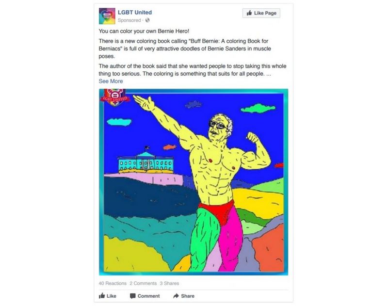 Trove of 'Russian troll' posts exposed by Congress - BBC News