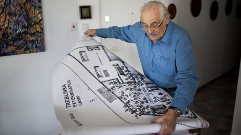 Last Treblinka death camp survivor Samuel Willenberg dies - BBC News