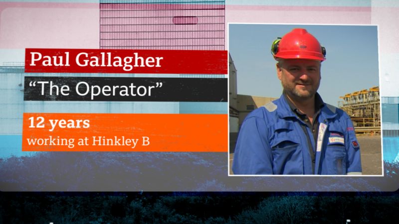 Hinkley B: Generations of workers mark nuclear plant's shutdown - BBC News