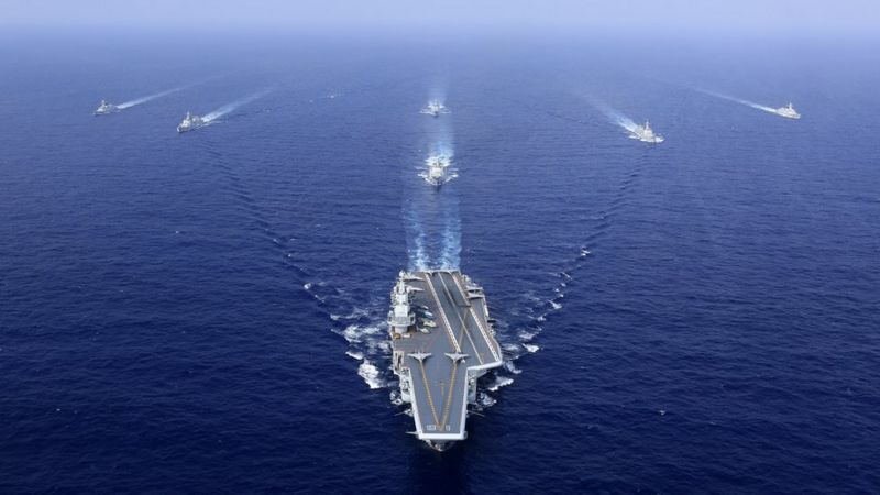 China 'training for strikes' on US targets - BBC News