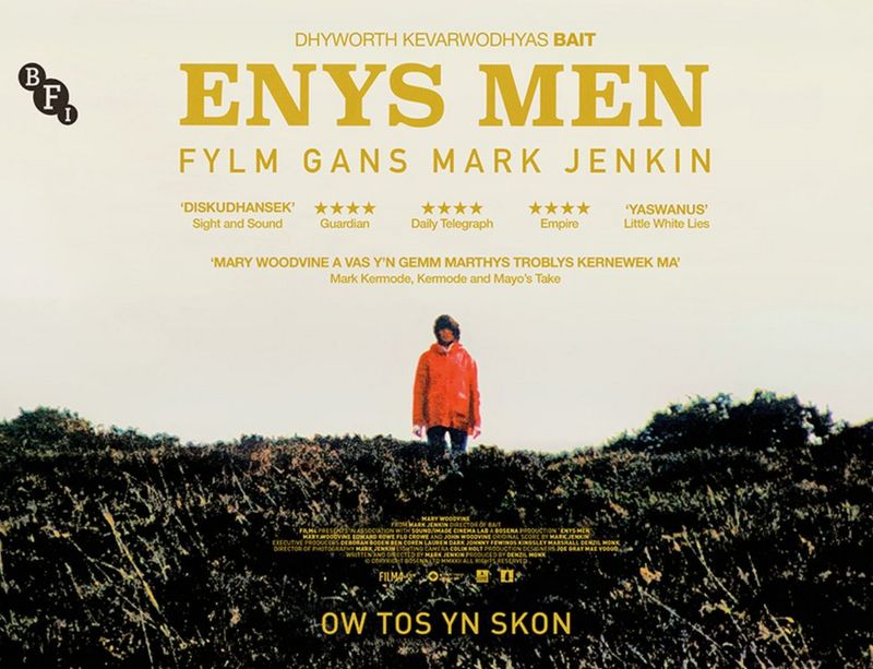 Enys Men: Film poster a Cornish language breakthrough - BBC News