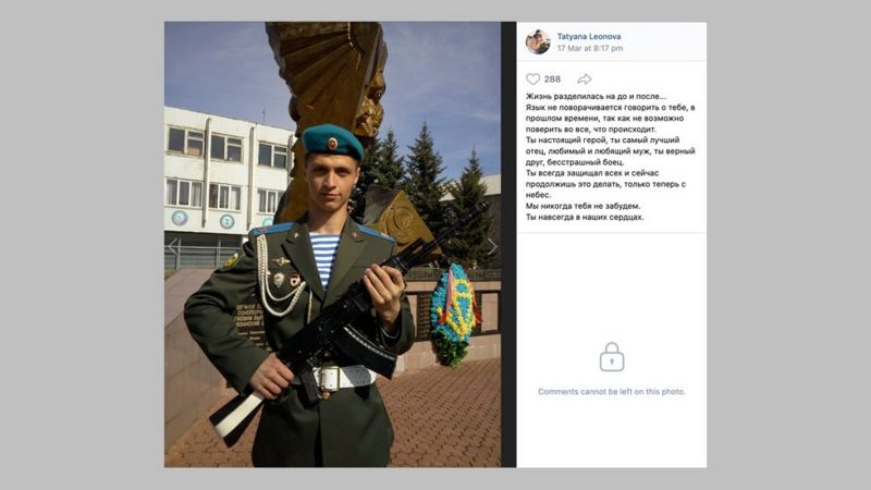 The heavy losses of an elite Russian regiment in Ukraine - BBC News