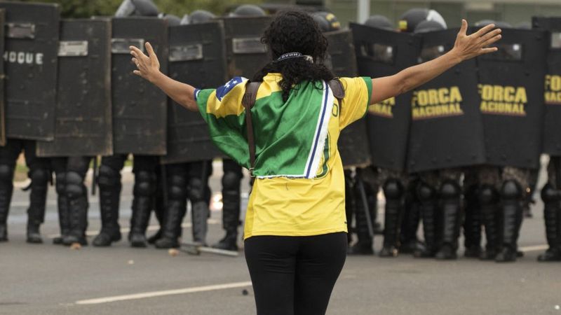 Brazil Congress riot: Conditions of detainees come under scrutiny - BBC ...