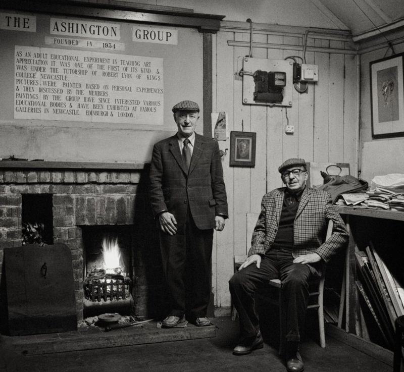 Unseen Pitmen Painters' art goes on display in Ashington - BBC News