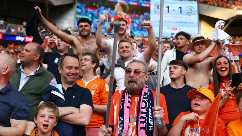 Luton Town waking up to Premier League and 'pinching' themselves - BBC News