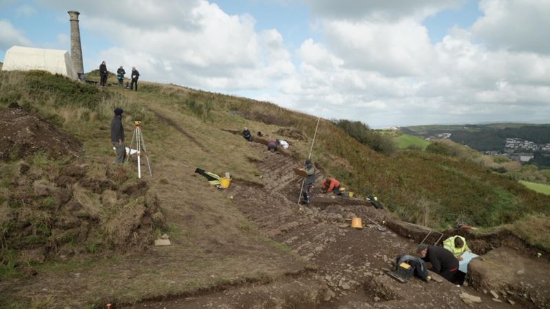 Aberystwyth residents help archaeologists excavate Pen Dinas hillfort ...