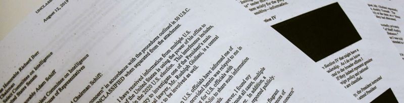 Trump impeachment: How Ukraine story unfolded - BBC News