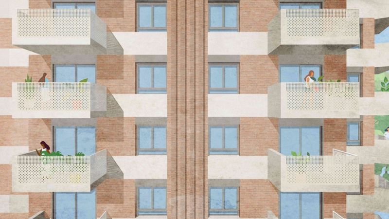 Women-only tower block given go ahead by Ealing Council - BBC News