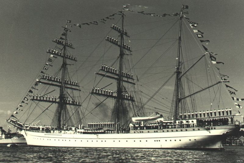 Why is the US still using a Nazi tall ship? - BBC News