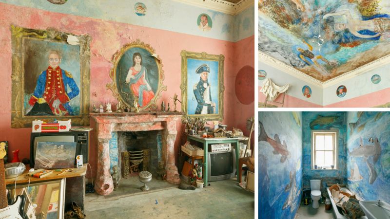 Ron's Place: Artistic fantasy world gets listed status - BBC News