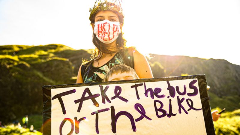 Scotland must 'walk the talk' on climate change - BBC News