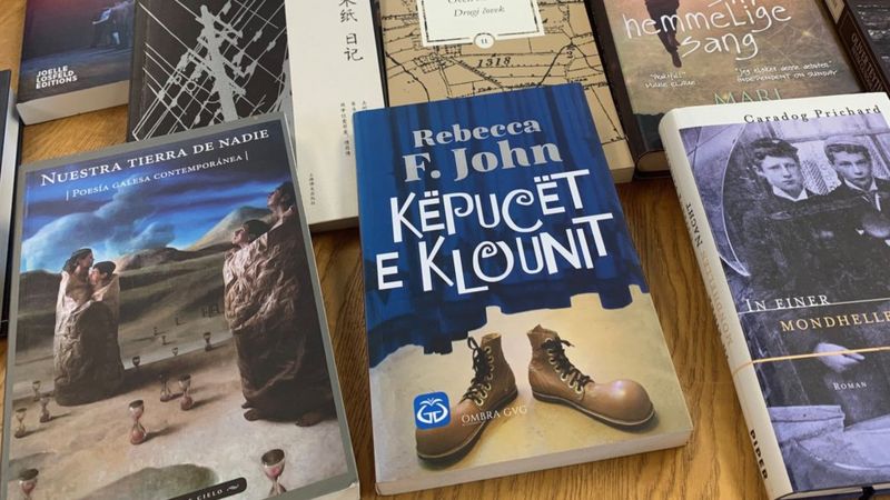 Welsh books need Michael Sheen-style champion - author - BBC News
