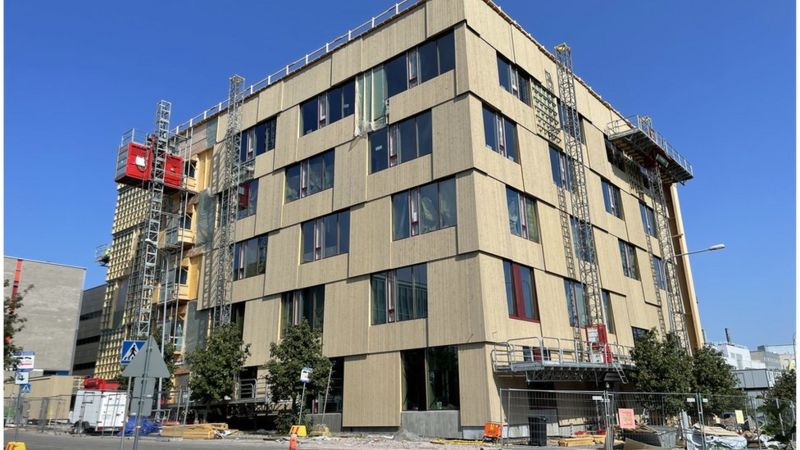 Is Finland's Wood City the future of building? - BBC News