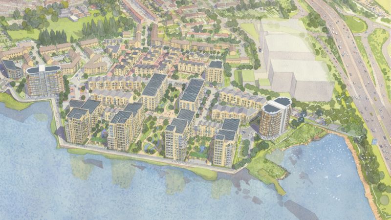 Portsmouth: Tipner East housing given green light - BBC News