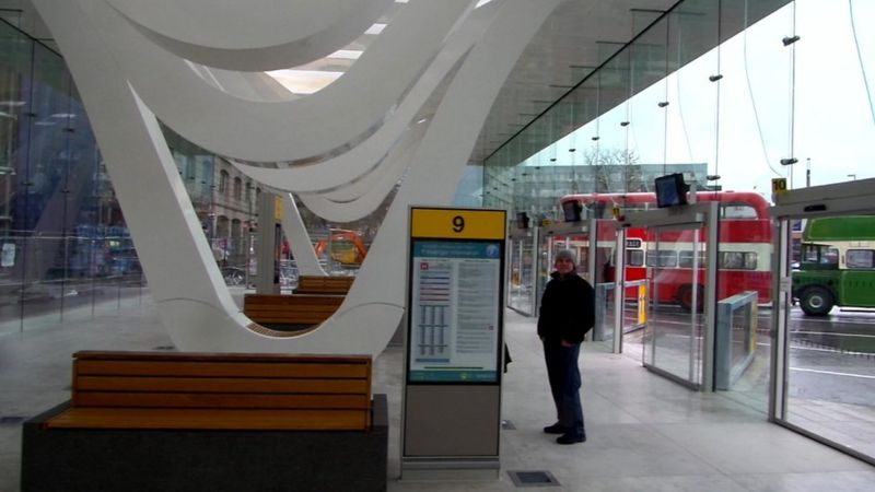 Blackburn bus station opens after £5m revamp - BBC News