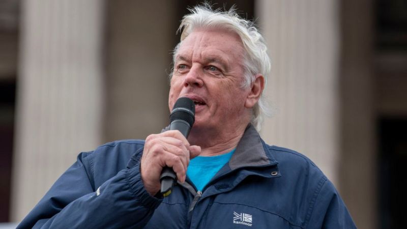 David Icke: Conspiracy theorist banned from Netherlands - BBC News