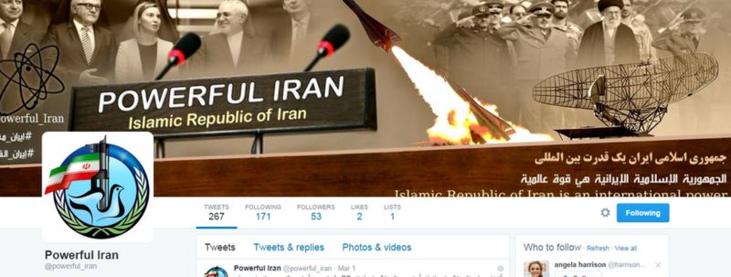 Who's at the controls of Iran's bot army? - BBC News
