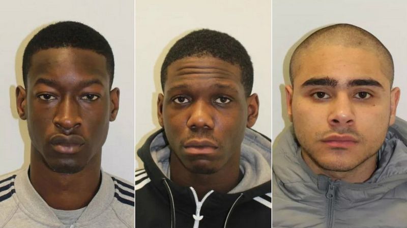 Wembley murder: Three jailed over 'dirty look' killing - BBC News