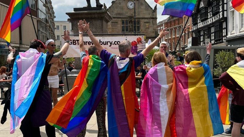 Shrewsbury set to host first Pride festival - BBC News