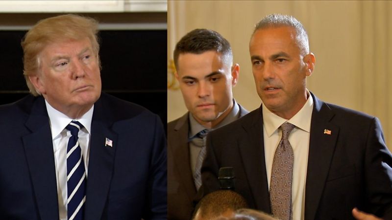 NRA head: Gun control advocates 'exploiting' Florida tragedy - BBC News